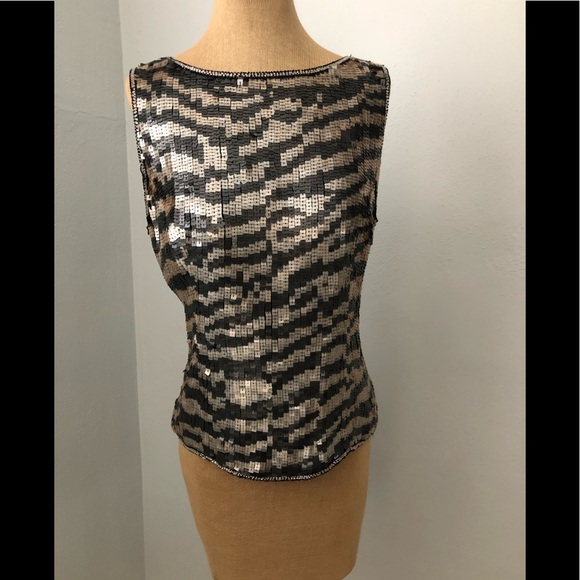 Laurence Kazar | Tops | Lawrence Kazar Paris New York Black And Silver ...